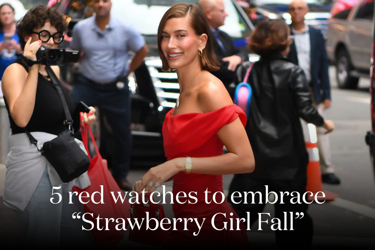 5 Red Watches for Ladies to Embrace Strawberry Girl Fall
