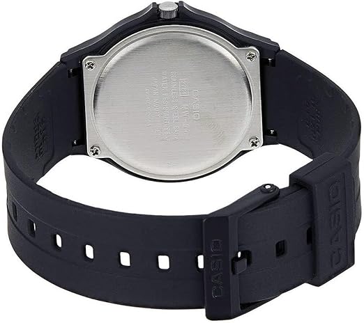 Casio MW-59-1B Unisex Black Watch – 50m Water Resistant, Date Display