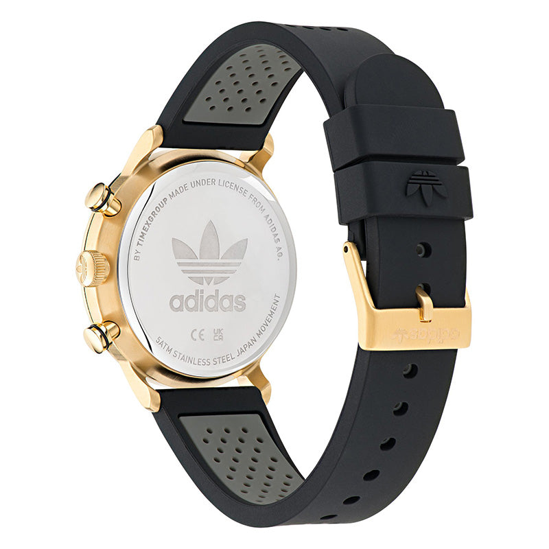 Adidas Code One Chrono Unisex Black Watch AOSY23521 from WatchPilot™