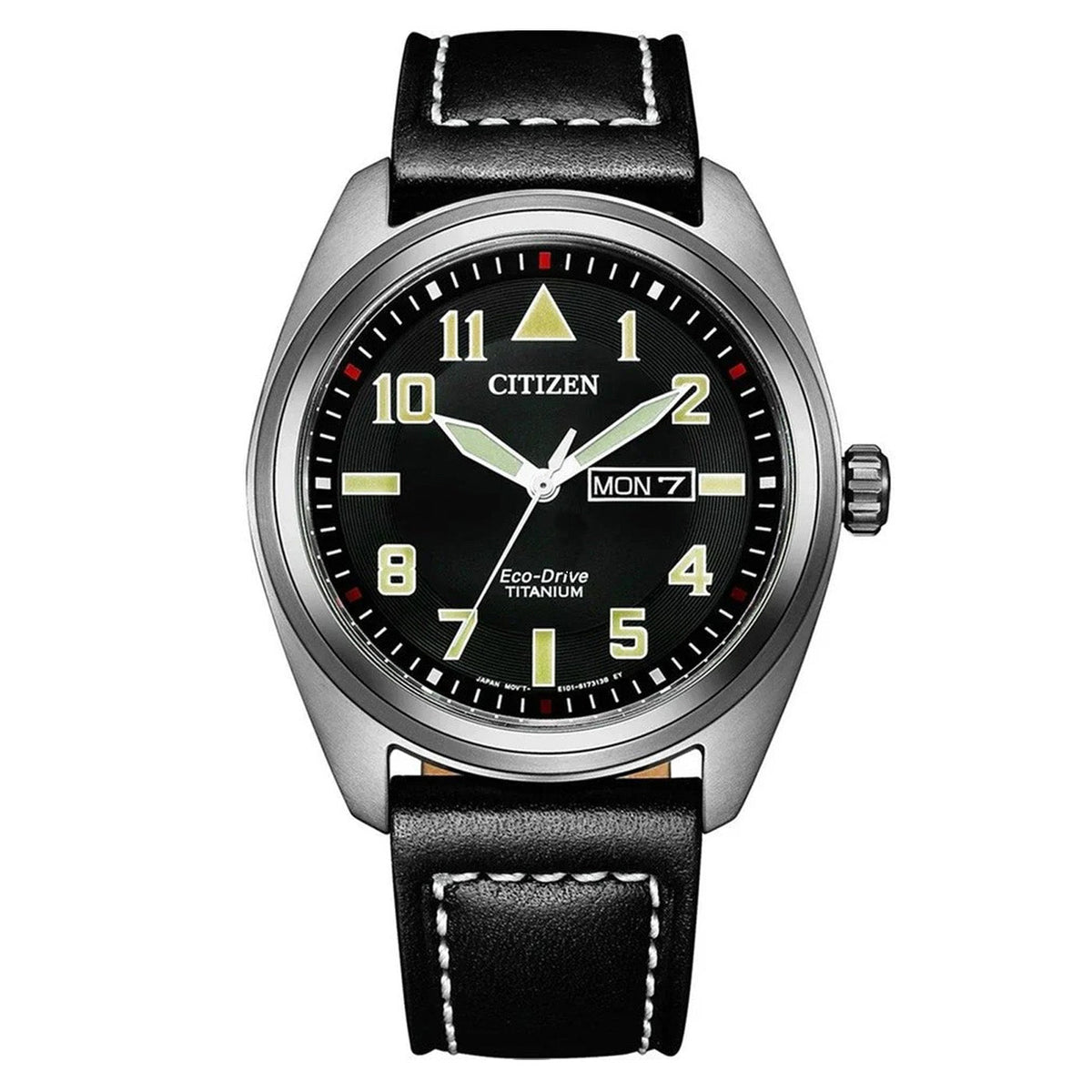 Citizen Men's Watch Eco-Drive Titanium Black