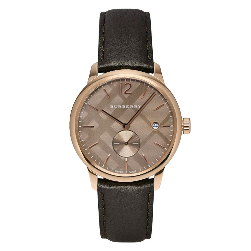 Burberry BU10012 Men's The Classic 40mm Rose Gold Watch