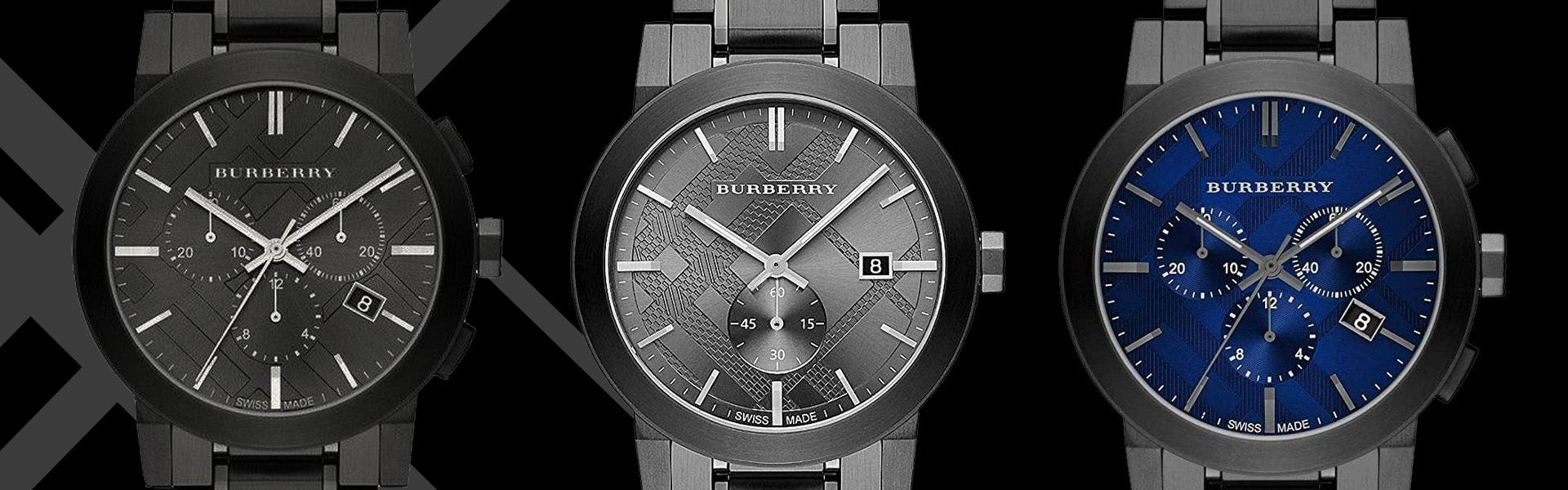 Burberry BU9900 Men's Chronograph The City Silver Watch from WatchPilot™