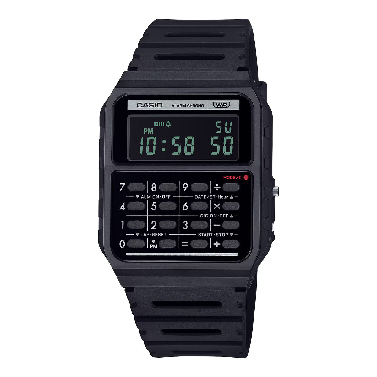 Casio CA-53WB-1B Calculator Watch – Retro Digital with 8-Digit Keypad