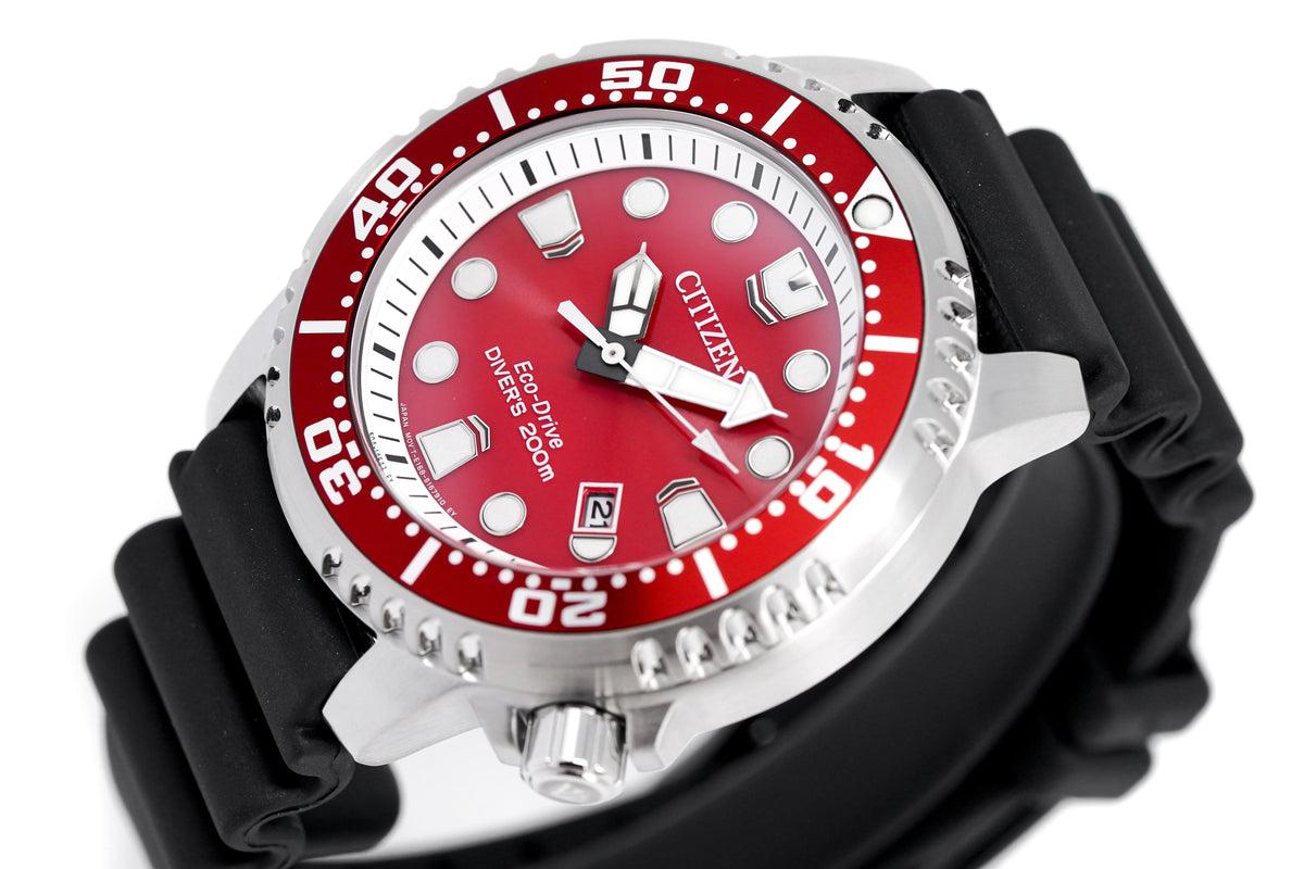 Citizen Eco-Drive Marine Promaster Red Men's Watch