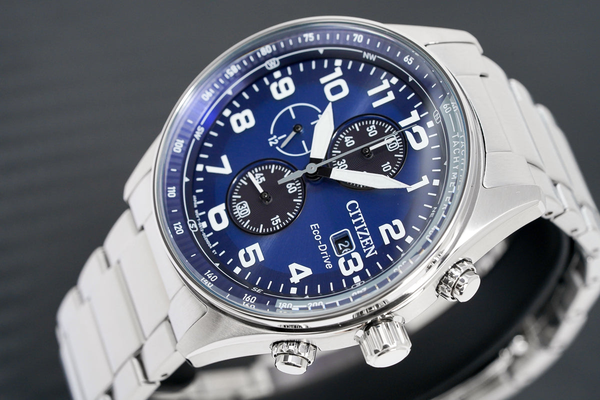 Citizen Men's Watch Eco-Drive Urban Chrono Blue