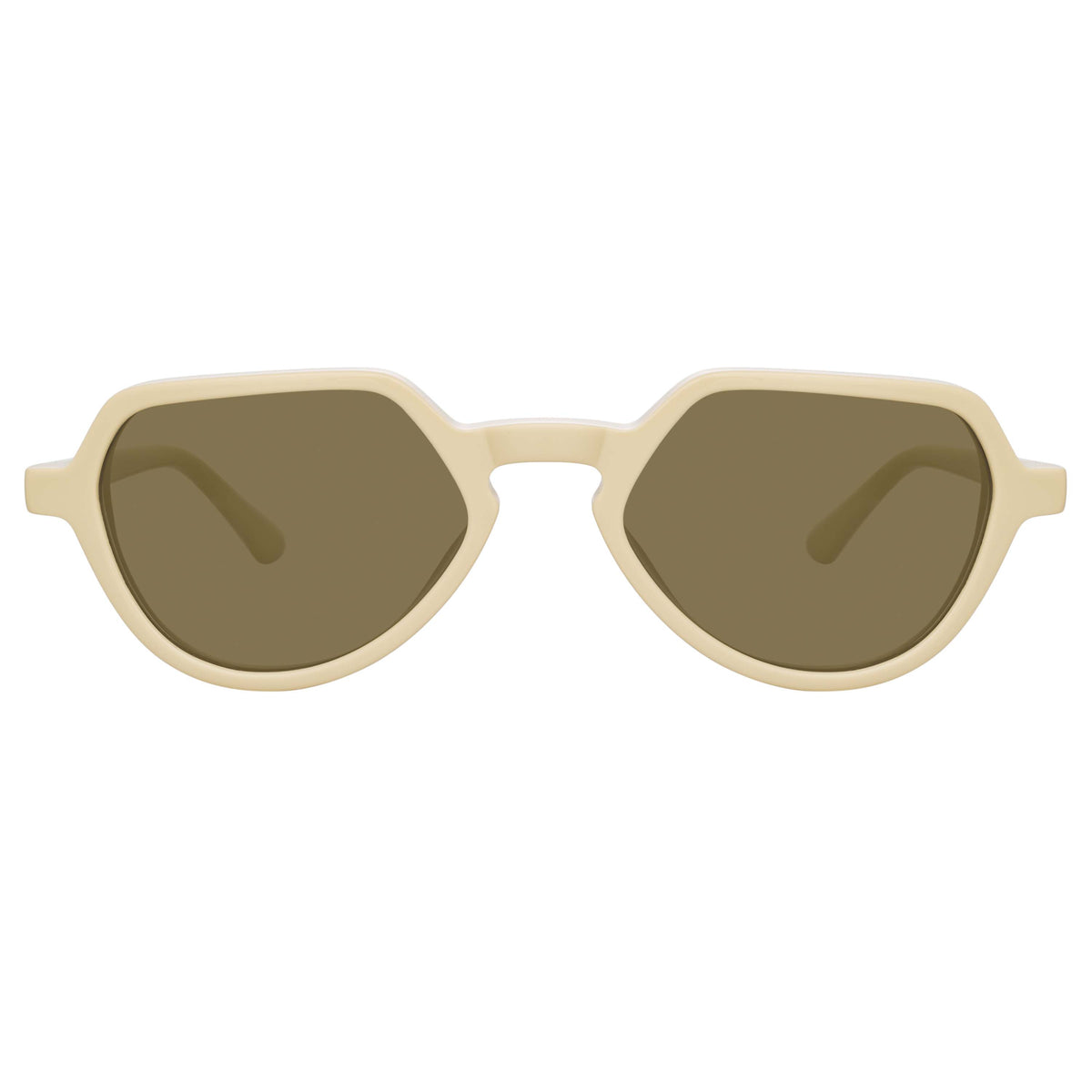 Dries Van Noten Men's Angular Khaki Sunglasses DVN183C4SUN from WatchPilot