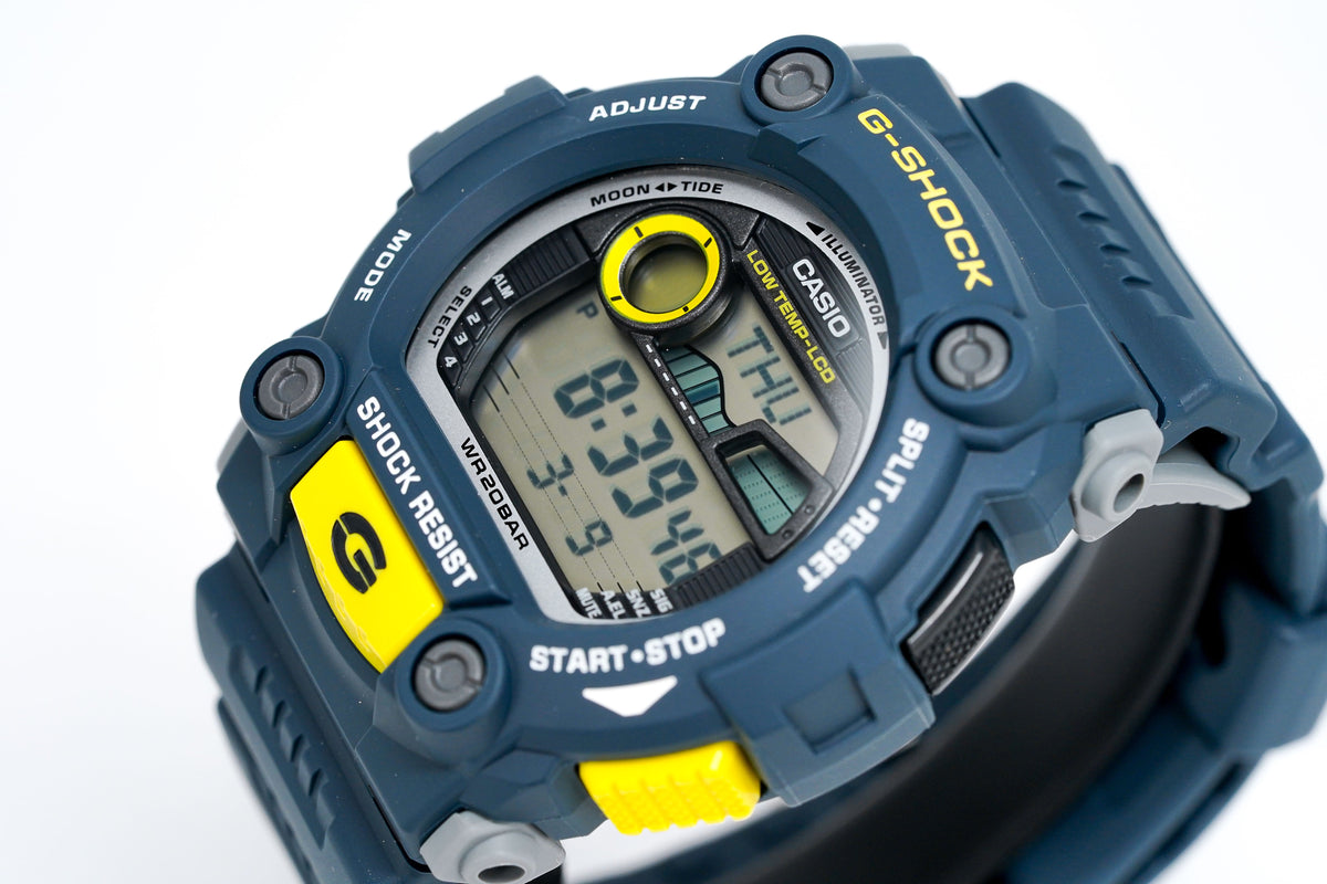 Casio G-Shock Watch Men's G-Rescue Teal and Yellow