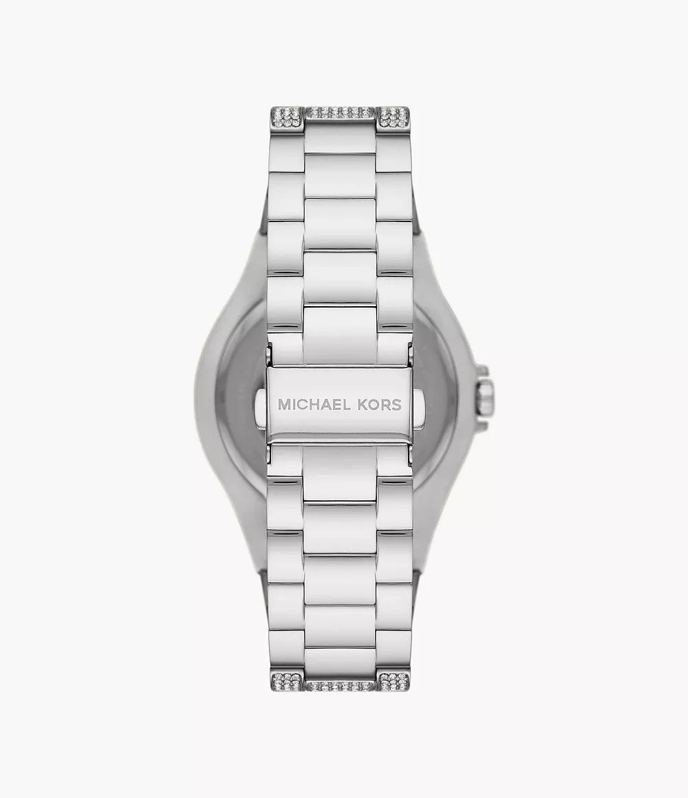 Michael Kors Ladies Watch Lennox 41mm Blue Silver MK6990