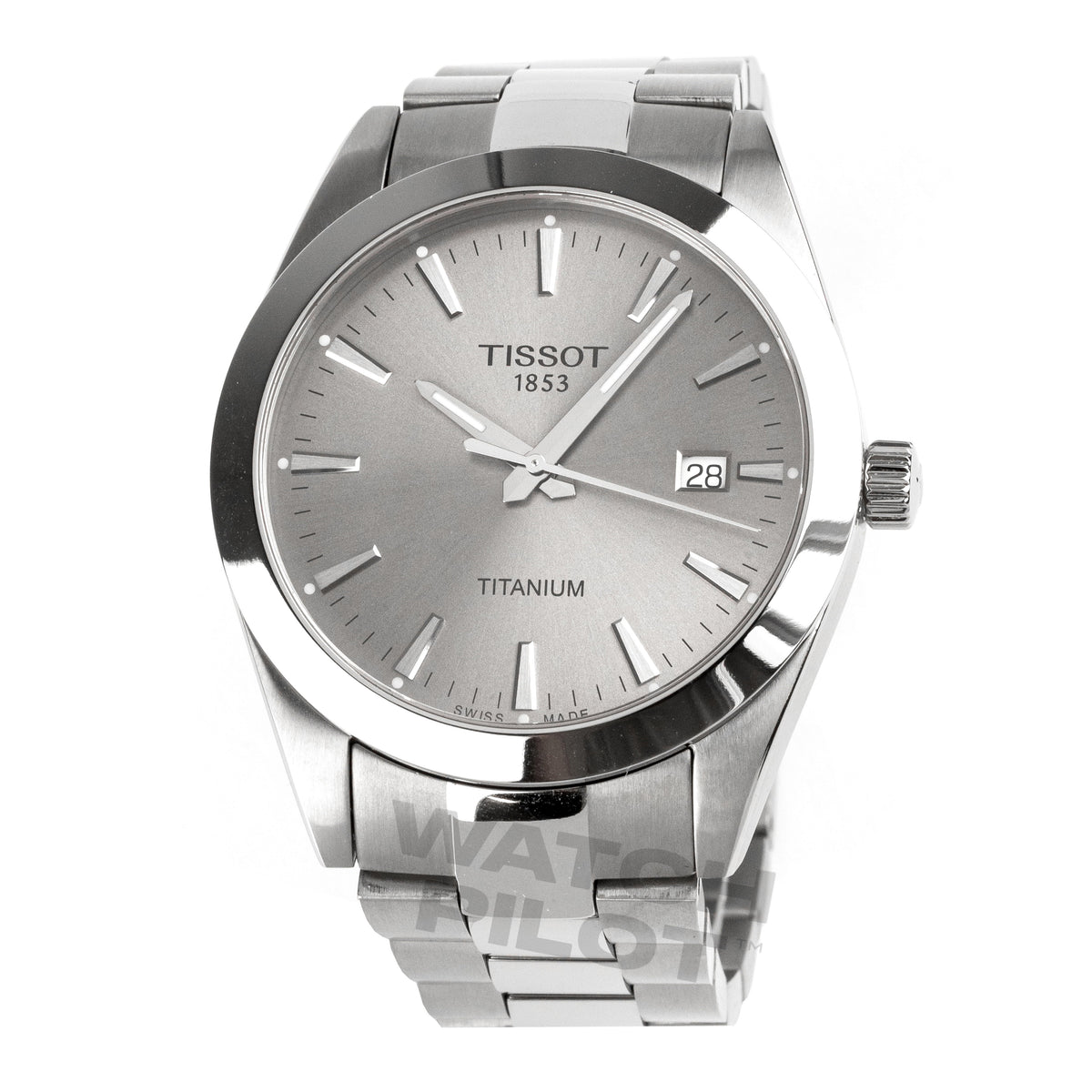 Tissot Gentleman Titanium Men's Grey Watch
