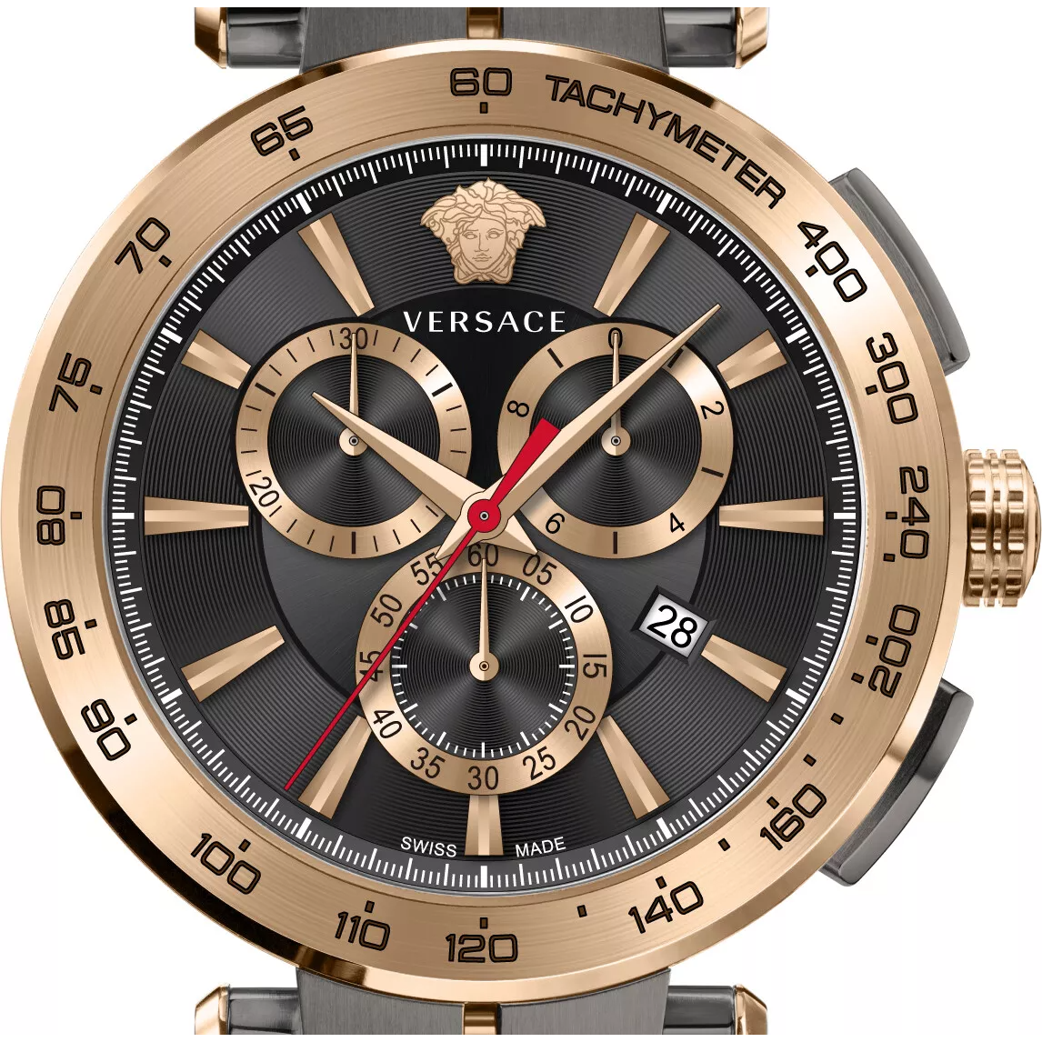 Versace Aion Chronograph Men's Grey Watch
