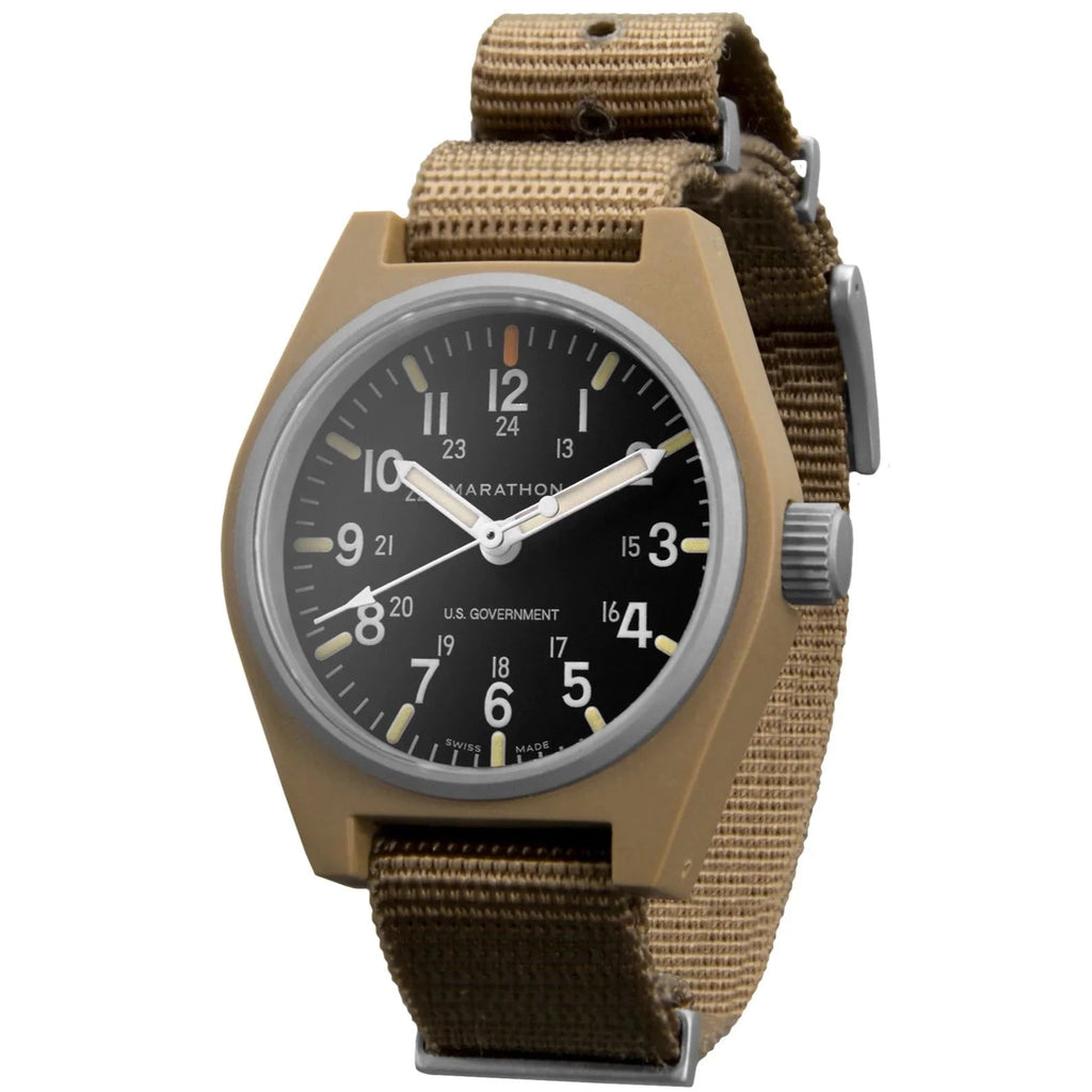 Marathon General Purpose Quartz with MaraGlo (GPQ) - 34mm US Government ...