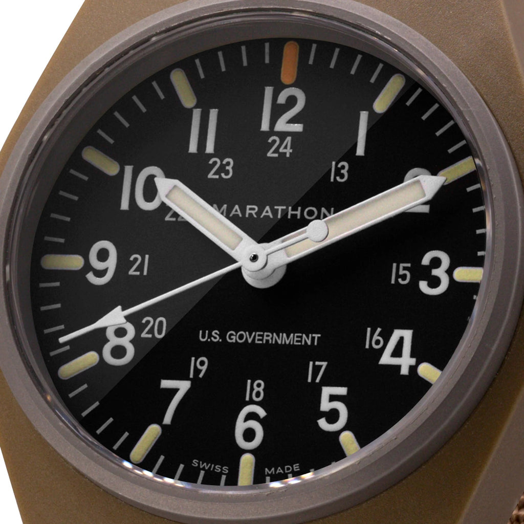 Marathon General Purpose Quartz with MaraGlo (GPQ) - 34mm US Government ...