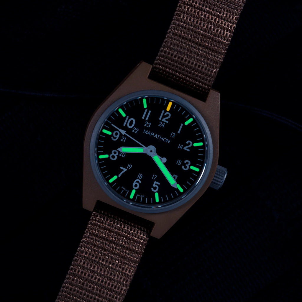 Marathon General Purpose Quartz with MaraGlo (GPQ) - 34mm US Government ...