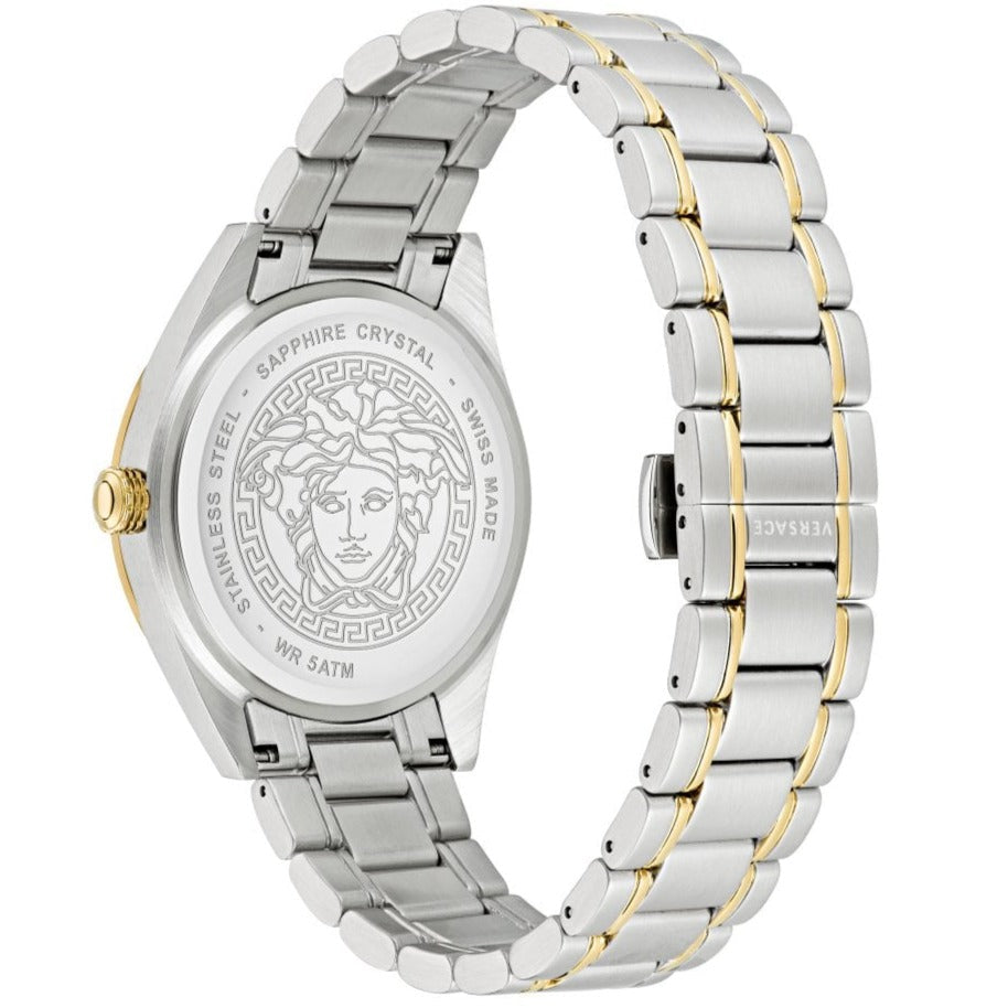 Versace V-Code Men's Silver Watch VE6A00523 from WatchPilot™
