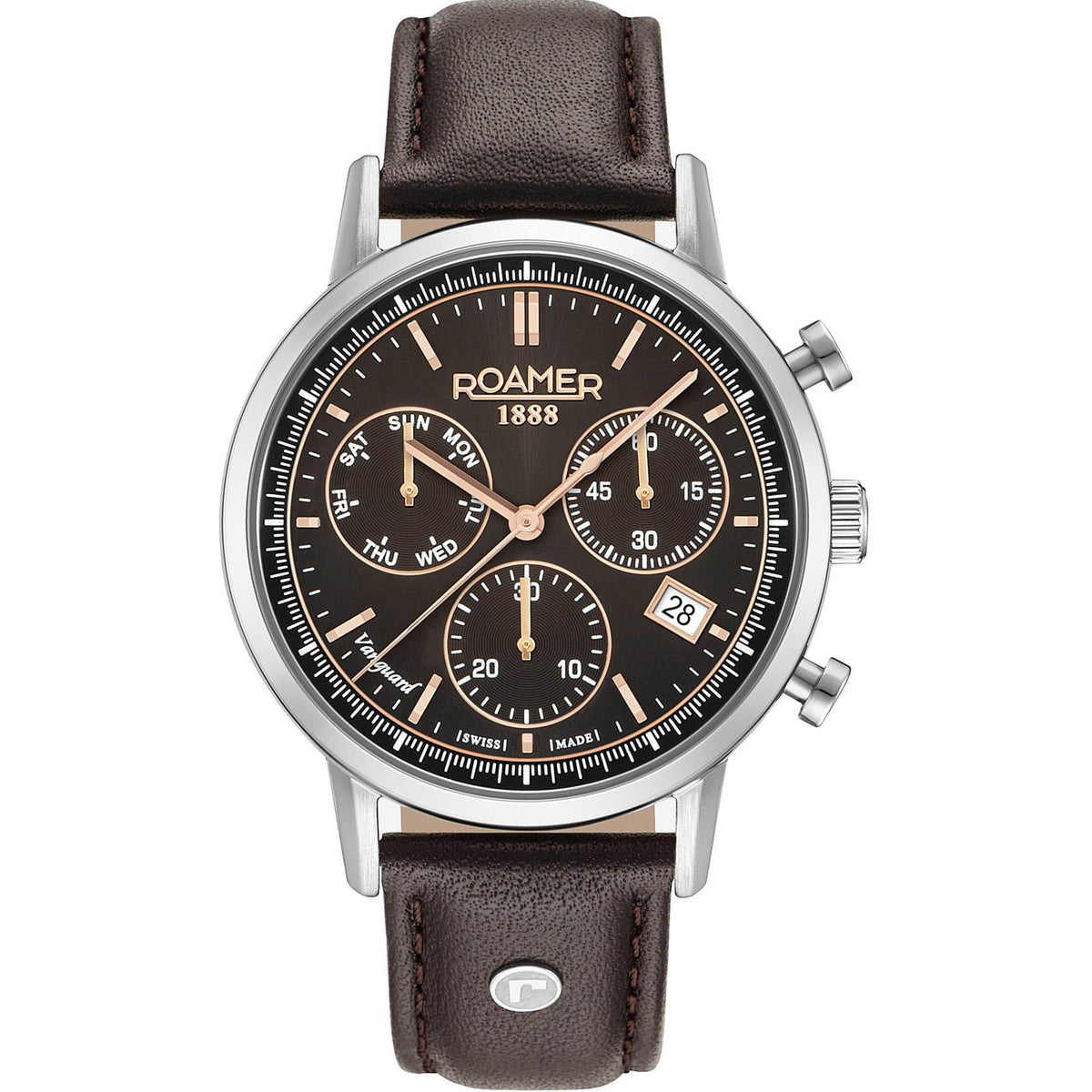Roamer Vanguard Chrono Brown Watch