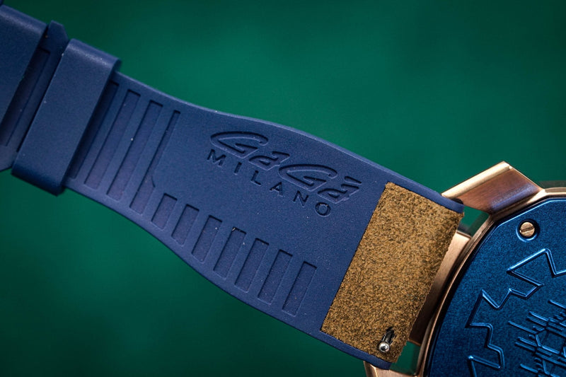 Gaga Milano Watch Frame_One Pink Gold 7051.01