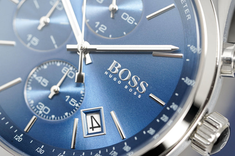 BOSS Men's Watch Chronograph Grand Prix Blue HB1513478