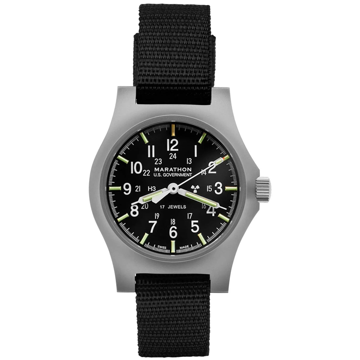 Marathon Re-Issue GP Mechanical (GPM) 39mm US Government Marking ...