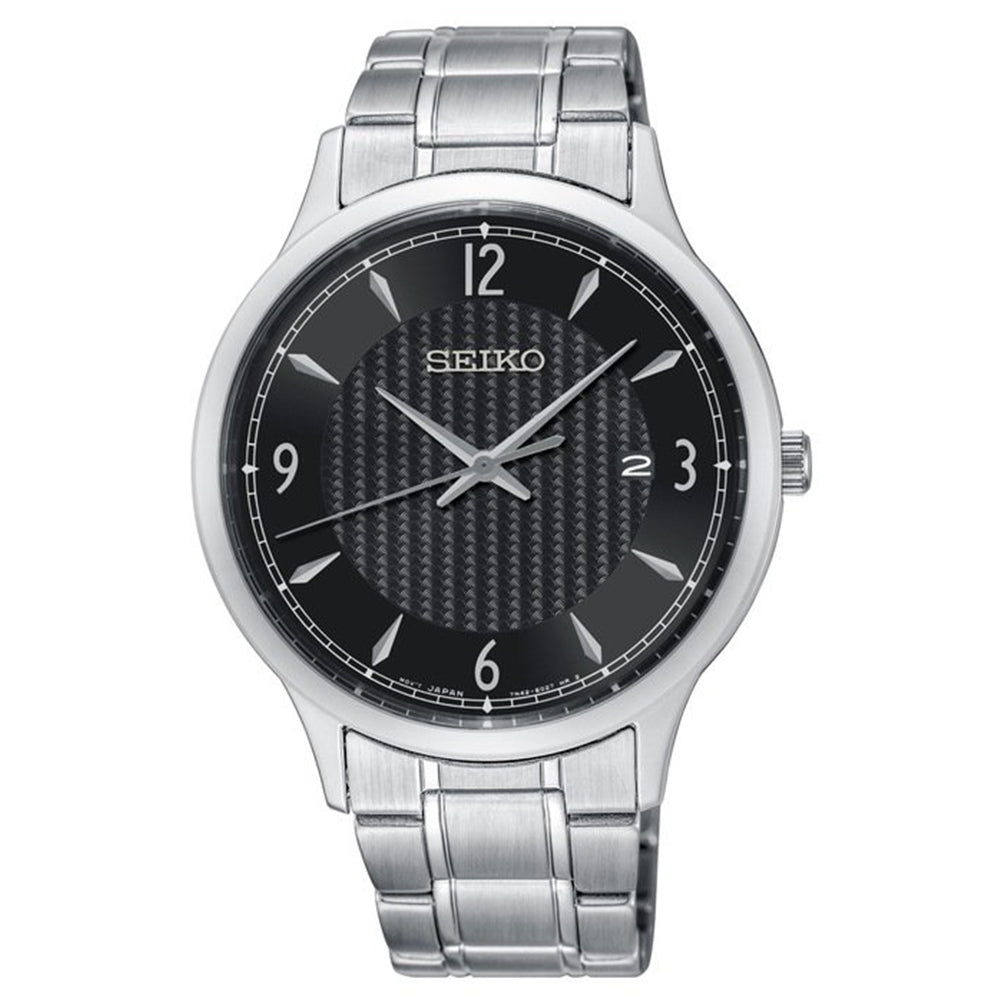 Seiko Classic Men's Black Watch SGEH81P1 from WatchPilot