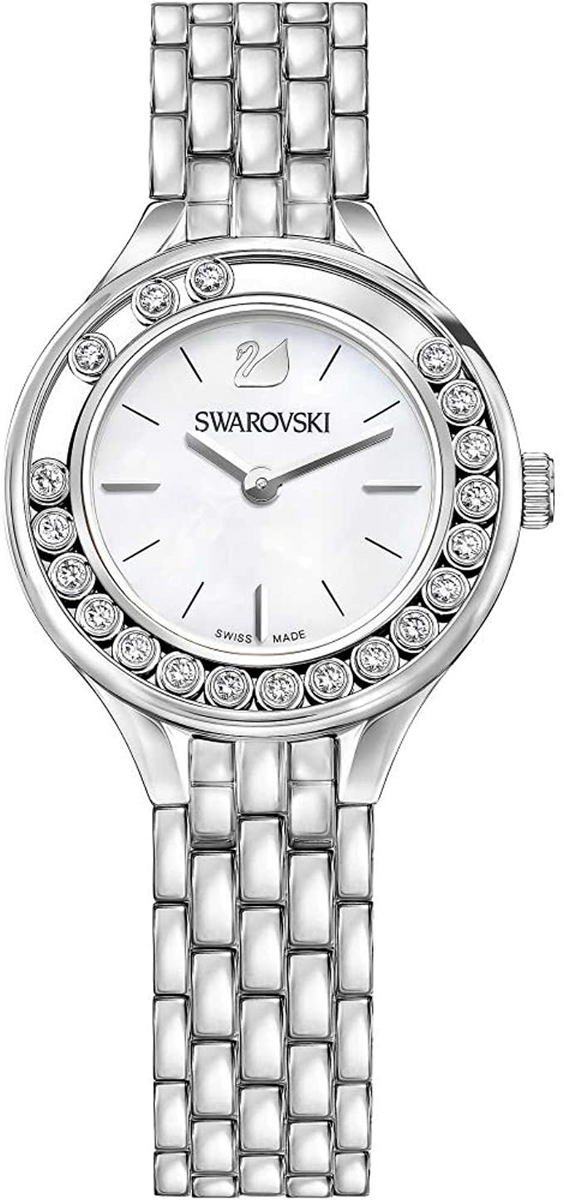 Swarovski Octea Nova Quartz Rose Gold-Tone Taupe Watch 5649999 From ...