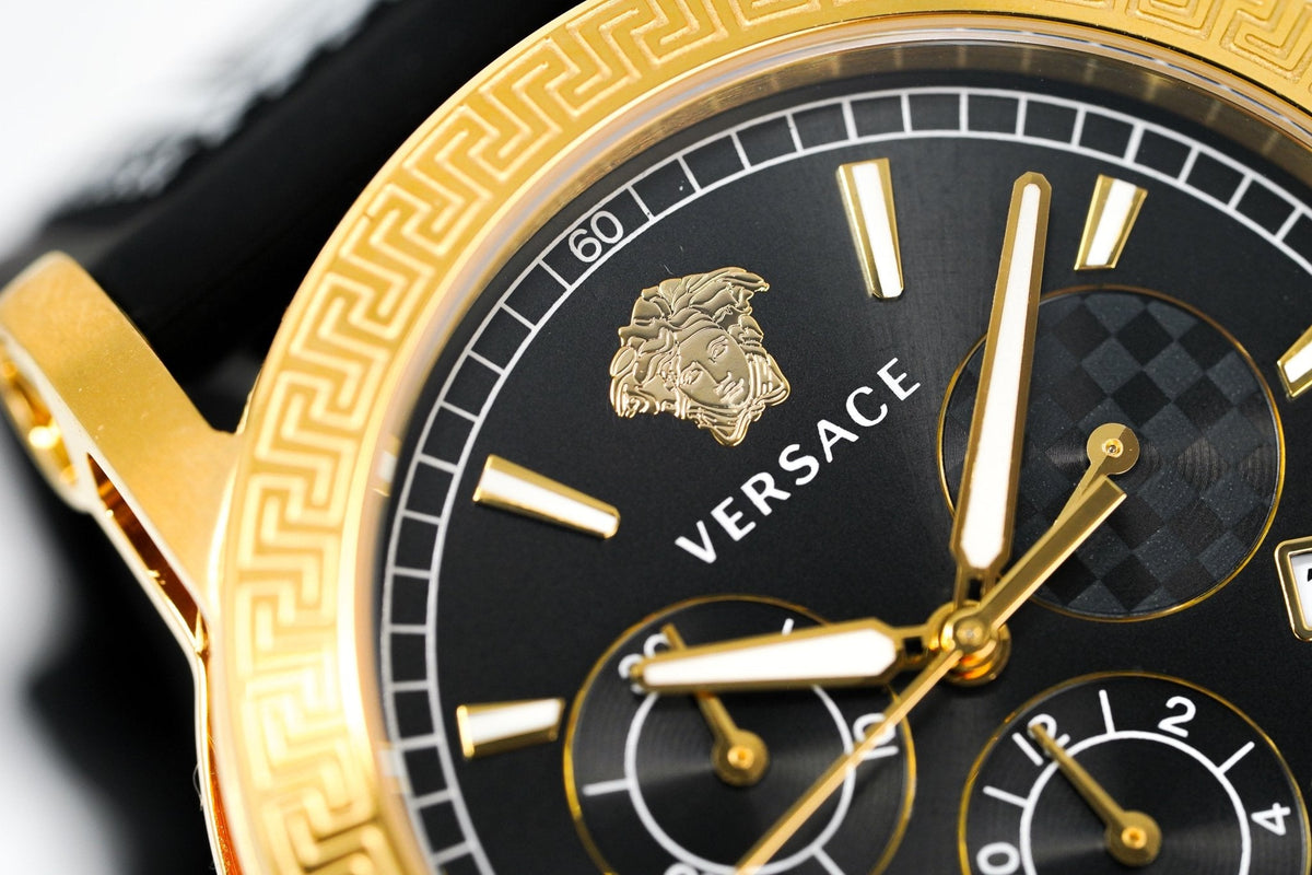 Versace Sports Tech Chronograph Gold Black