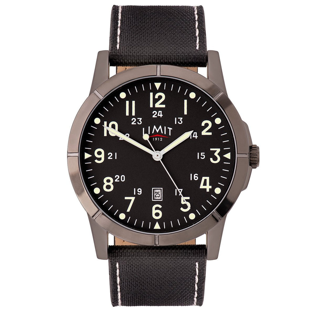 Limit 5791.01 Men's Black Pilot Watch from WatchPilot