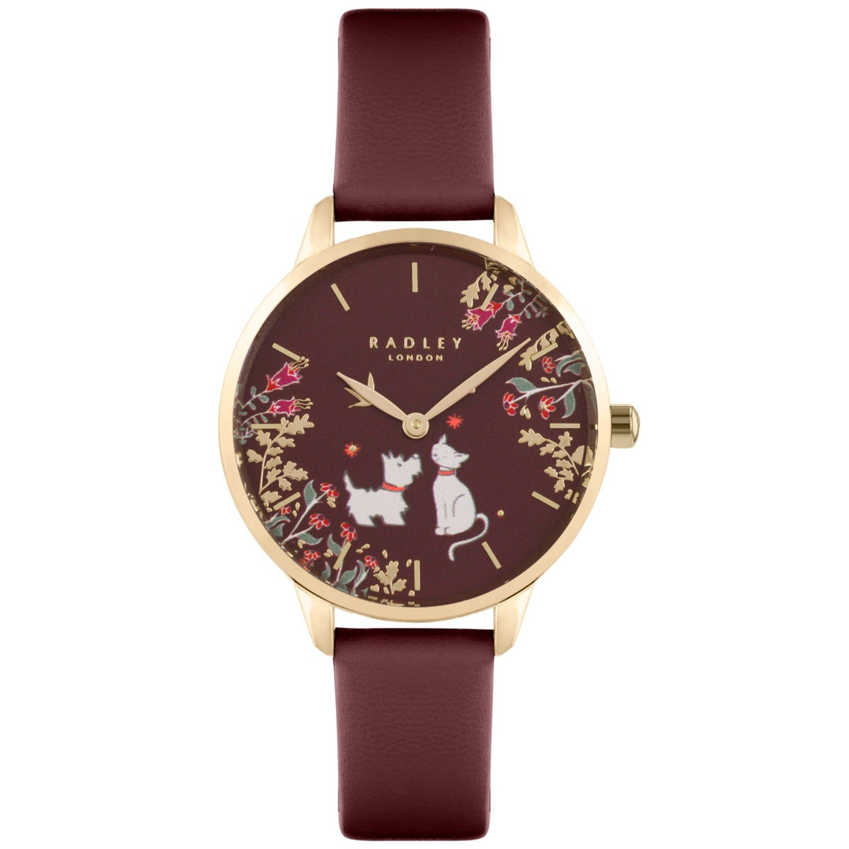 Radley Branded Ladies Maroon Watch RY21488 from WatchPilot™