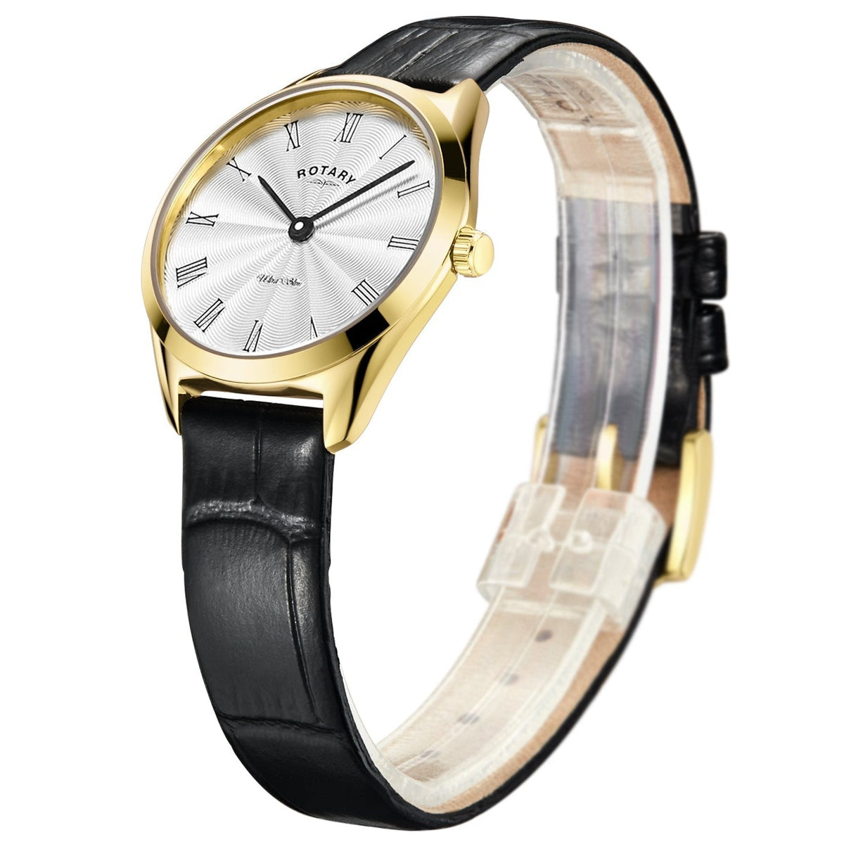 Rotary Ultra Slim Ladies Silver Watch LS08013/01 from WatchPilot™
