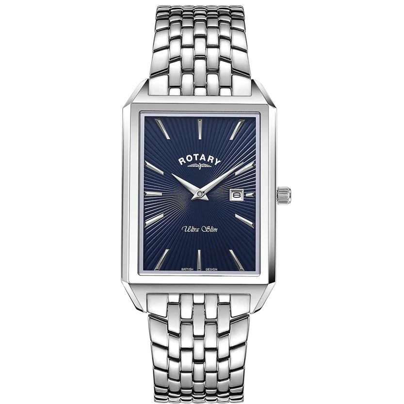Rotary Ultra Slim Men's Silver Watch GB08020/05 from WatchPilot™