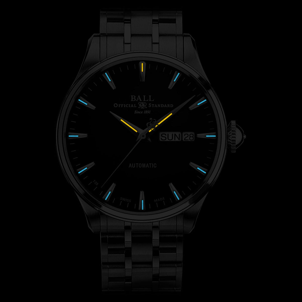 Ball Trainmaster Eternity Men's Black Watch NM2080D-S1J-BK from WatchPilot™