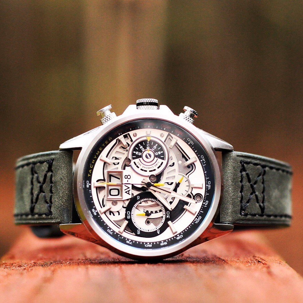 Ivory Steel Harrier Watch