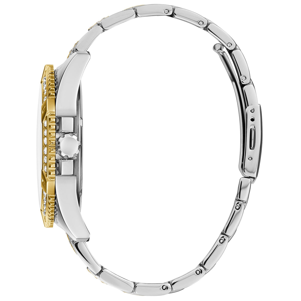 Guess W0799G4 Men's Frontier Two-Tone Watch from WatchPilot™