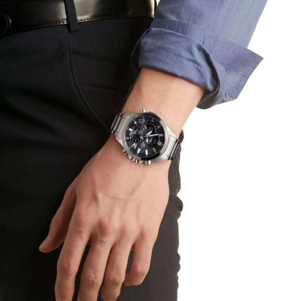 Casio Edifice Smart Chrono Men's Silver Watch ECB-30D-1AEF from WatchPilot™