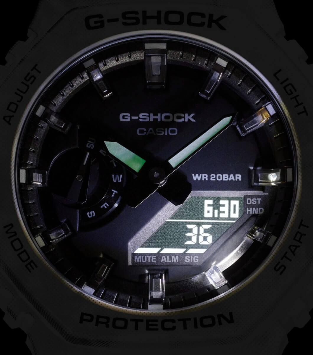 Casio G-Shock Men's Transparent Watch GAE-2100GC-7AER from WatchPilot™