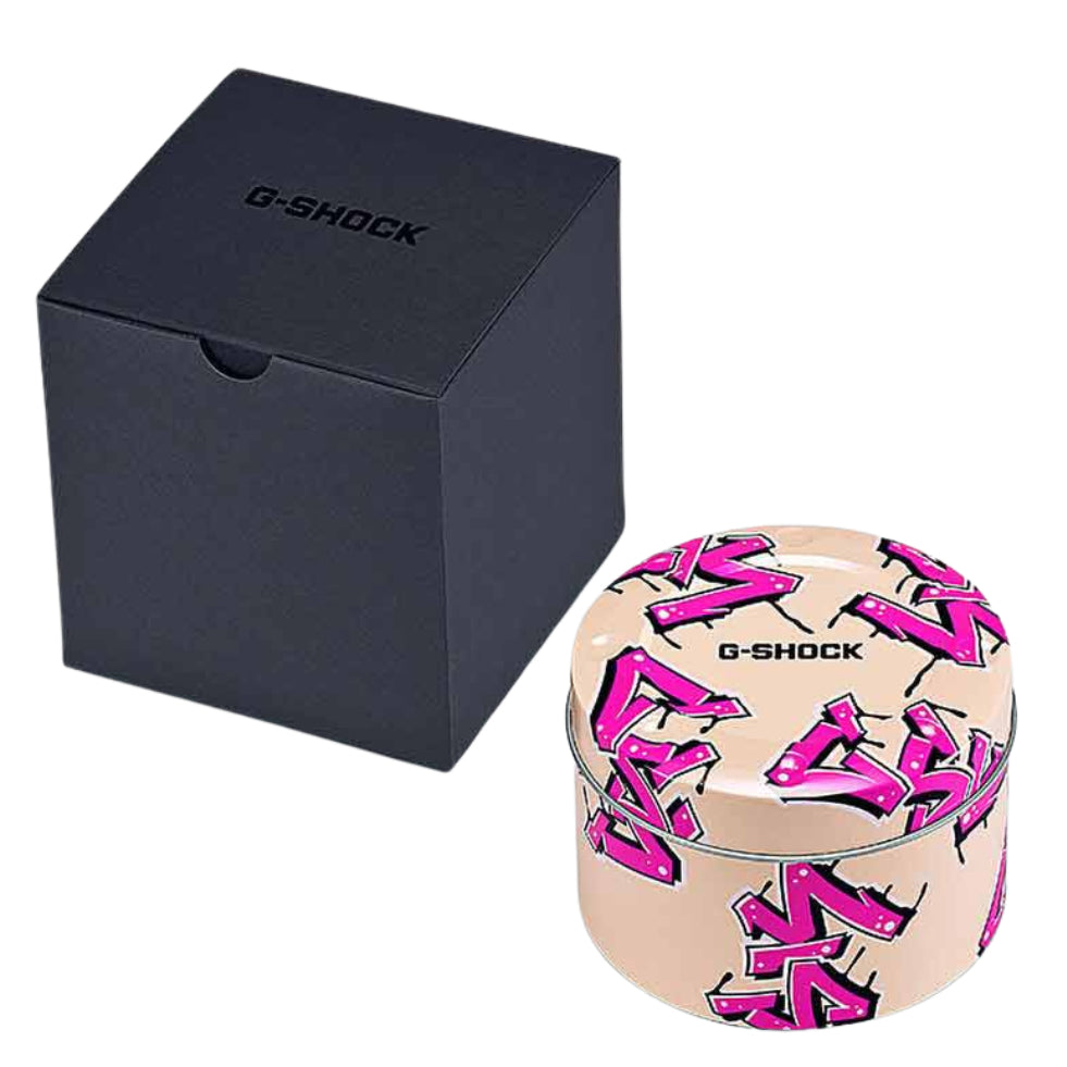 Casio G-Shock Street Spirit Series Men's Pink and Cream Watch GA-110SS ...