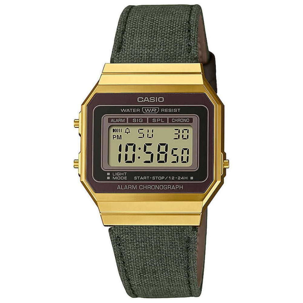 Casio Retro Vintage A700 Unisex Green Watch A700WEGL-3AEF from WatchPilot™