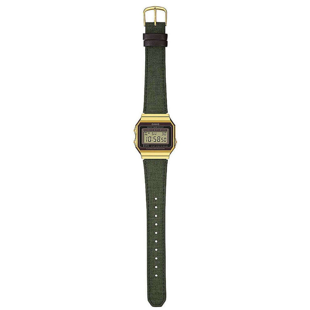Casio Retro Vintage A700 Unisex Green Watch A700WEGL-3AEF from WatchPilot™