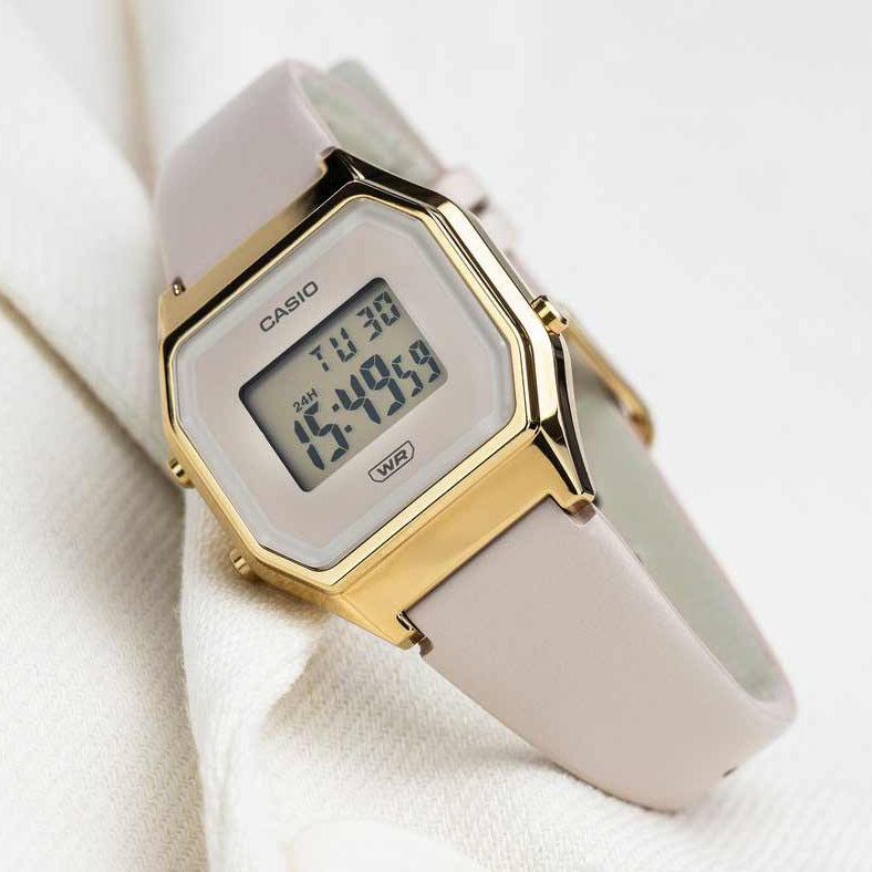 Casio Vintage Ladies Cream Watch LA680WEGL-4EF from WatchPilot™
