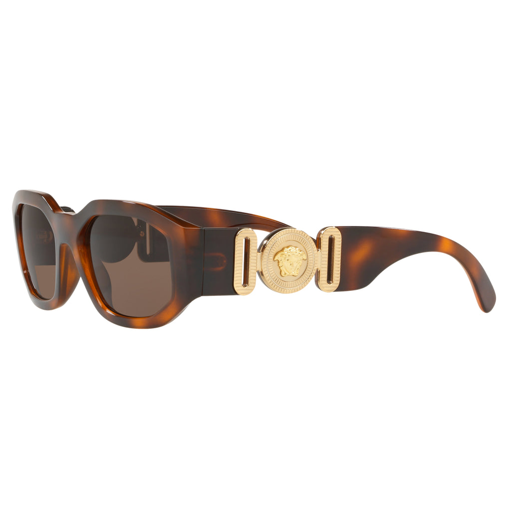 Versace 0VE4361 521773 53 (VER10) Men's Havana Sunglasses